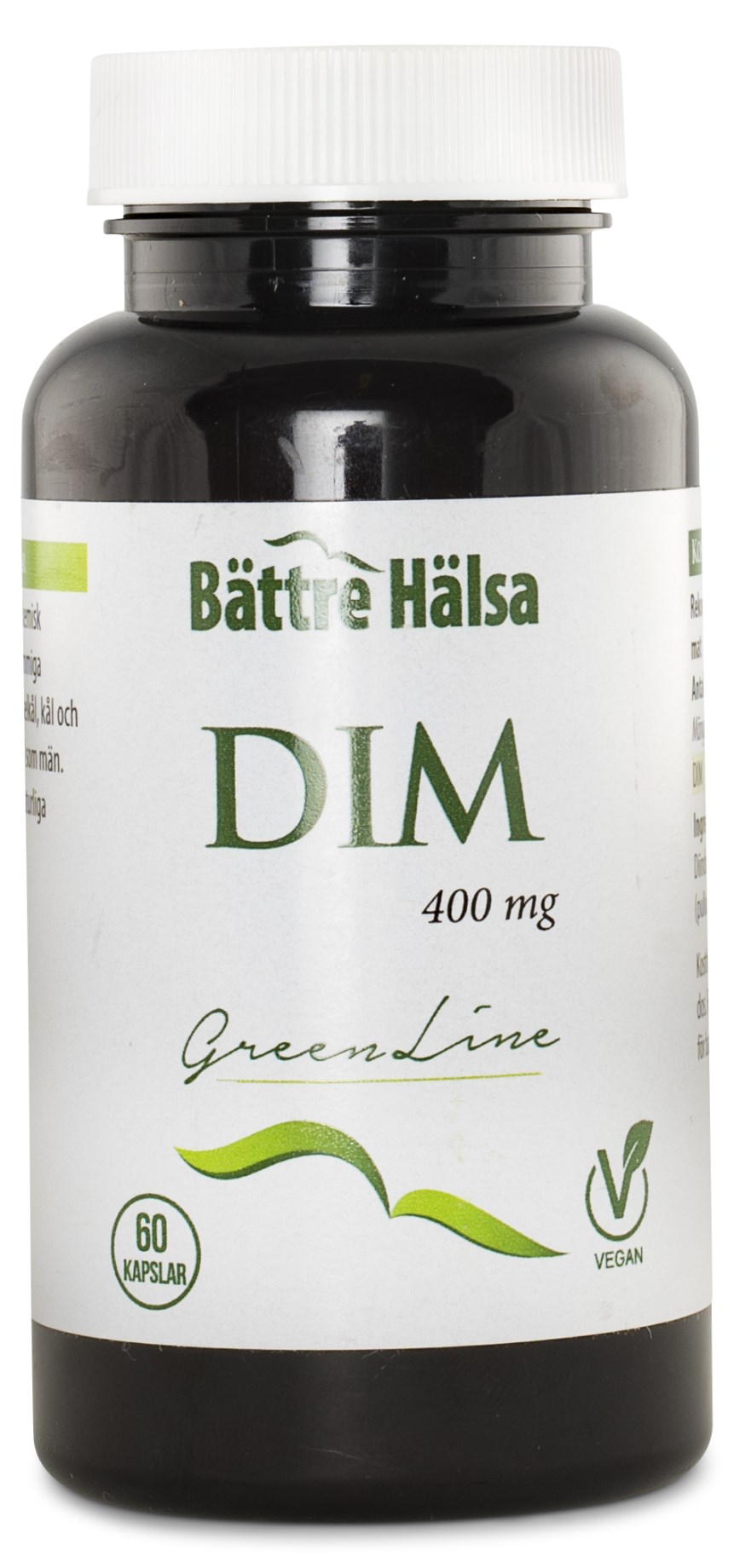 Bättre Hälsa DIM 400 mg | Svenskt Kosttillskott