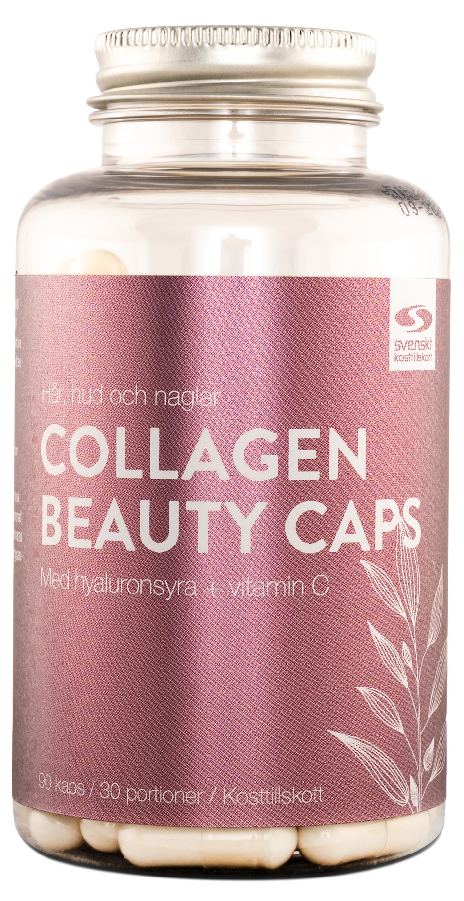 Collagen Beauty Caps | Vacker utsida | Svenskt Kosttillskott