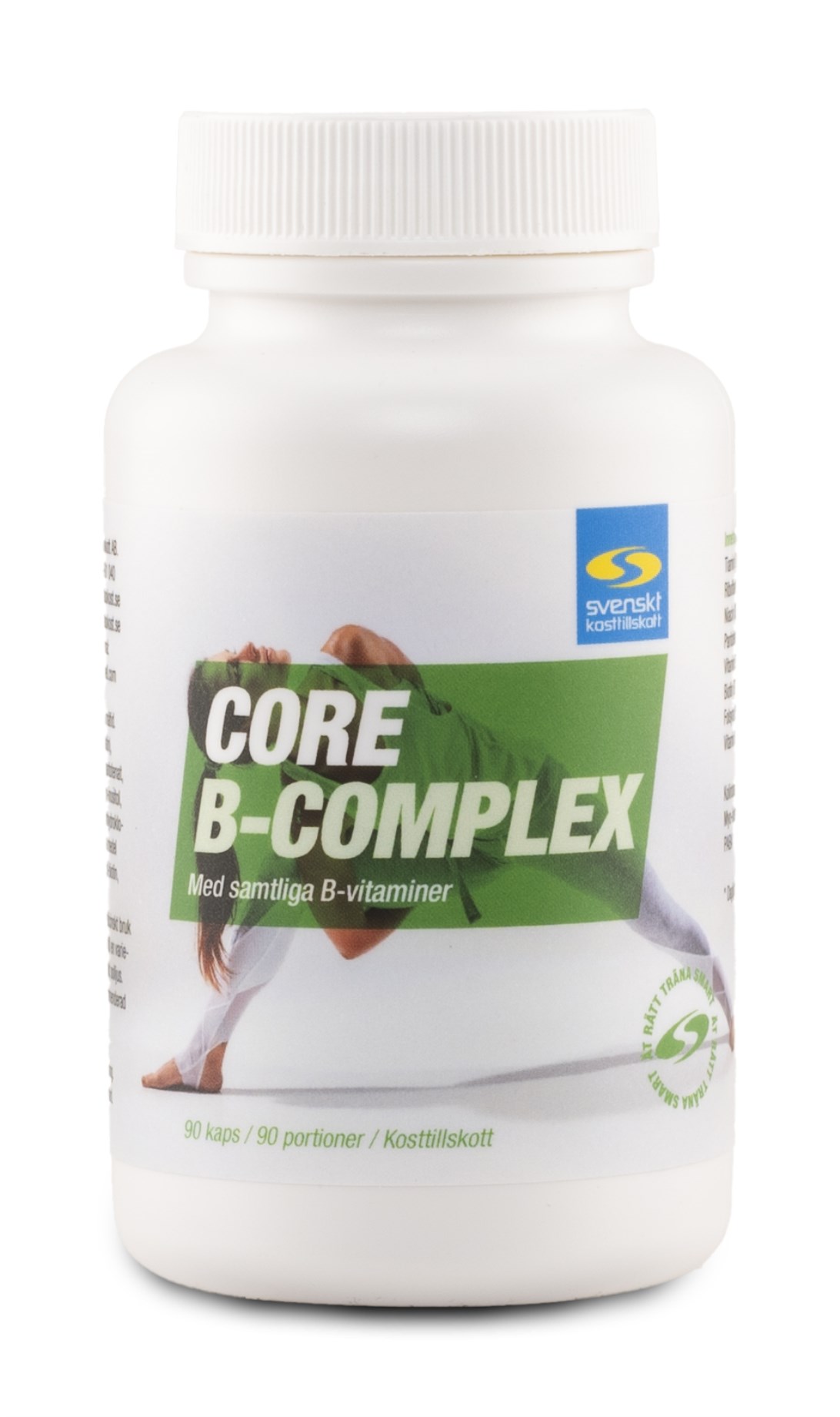 Core B-Complex | Alla B-vitaminer | Svenskt Kosttillskott