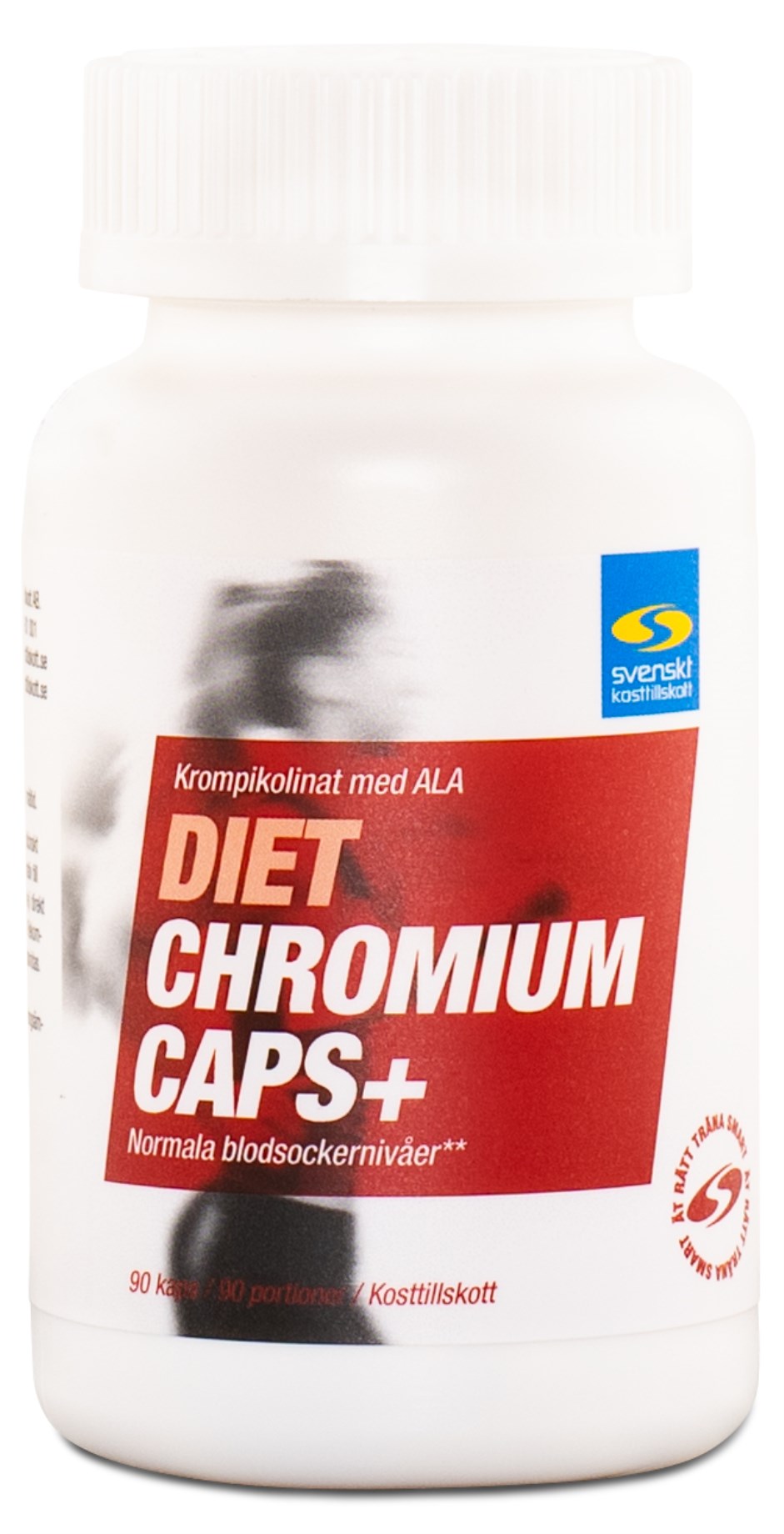 Diet Chromium Caps+ | Krom plus ALA | Svenskt Kosttillskott