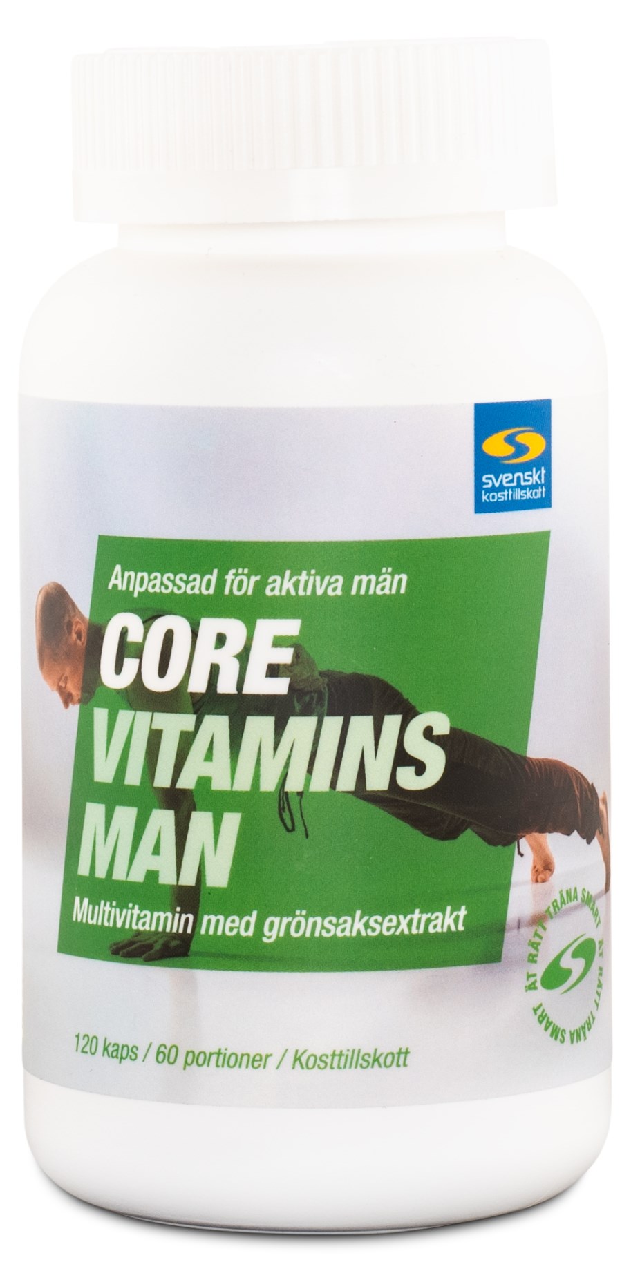 Core Vitamins Man | Multivitamin för män | Svenskt Kosttillskott