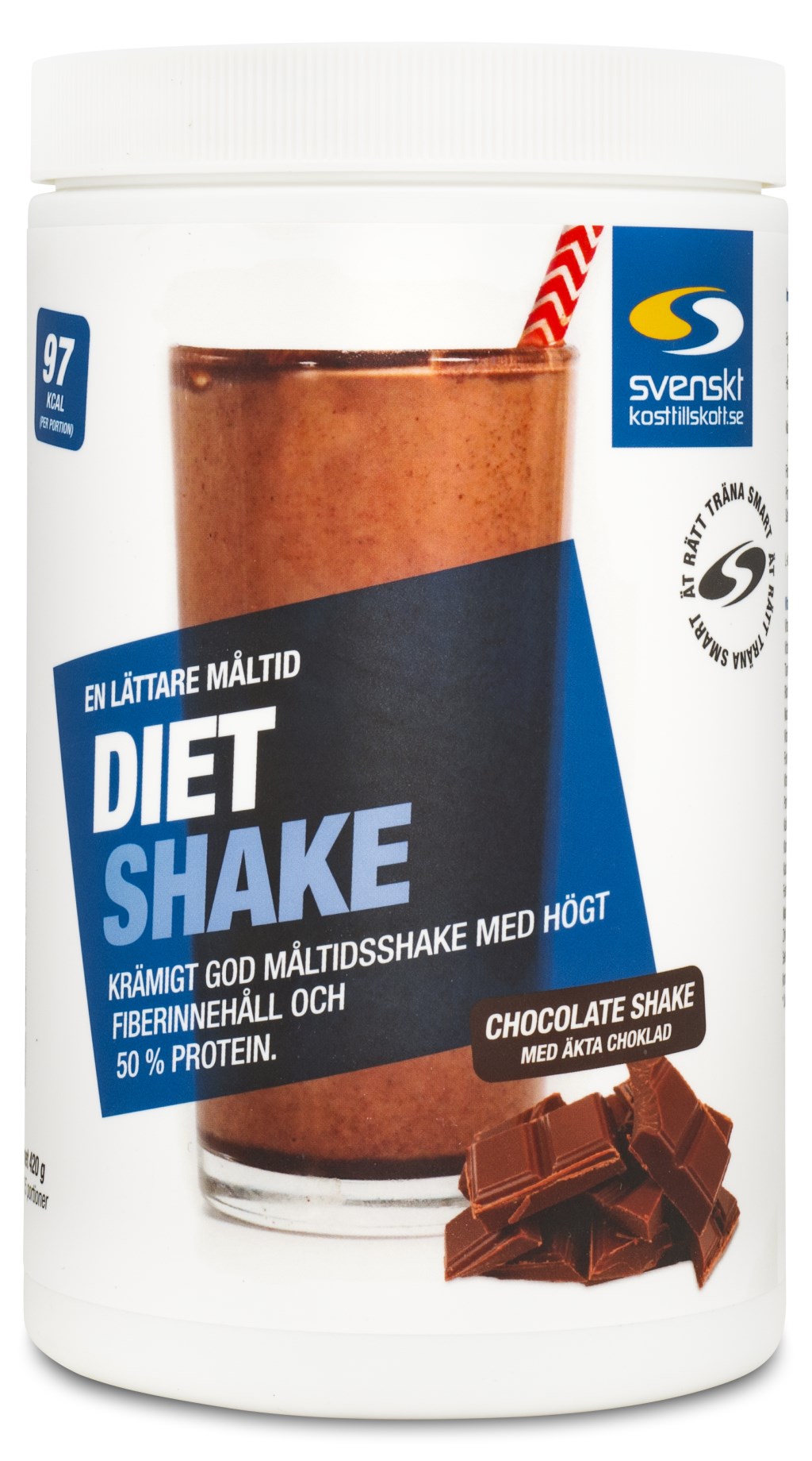 Köp Diet Shake hos Svenskt Kosttillskott. Snabbt & fraktfritt!