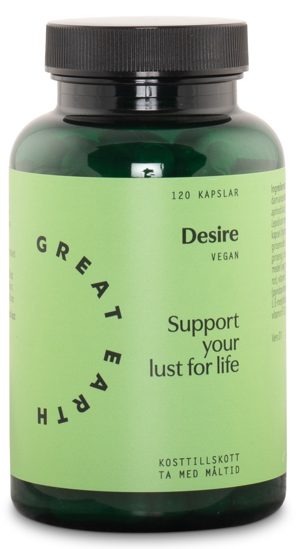Great Earth Desire | Svenskt Kosttillskott