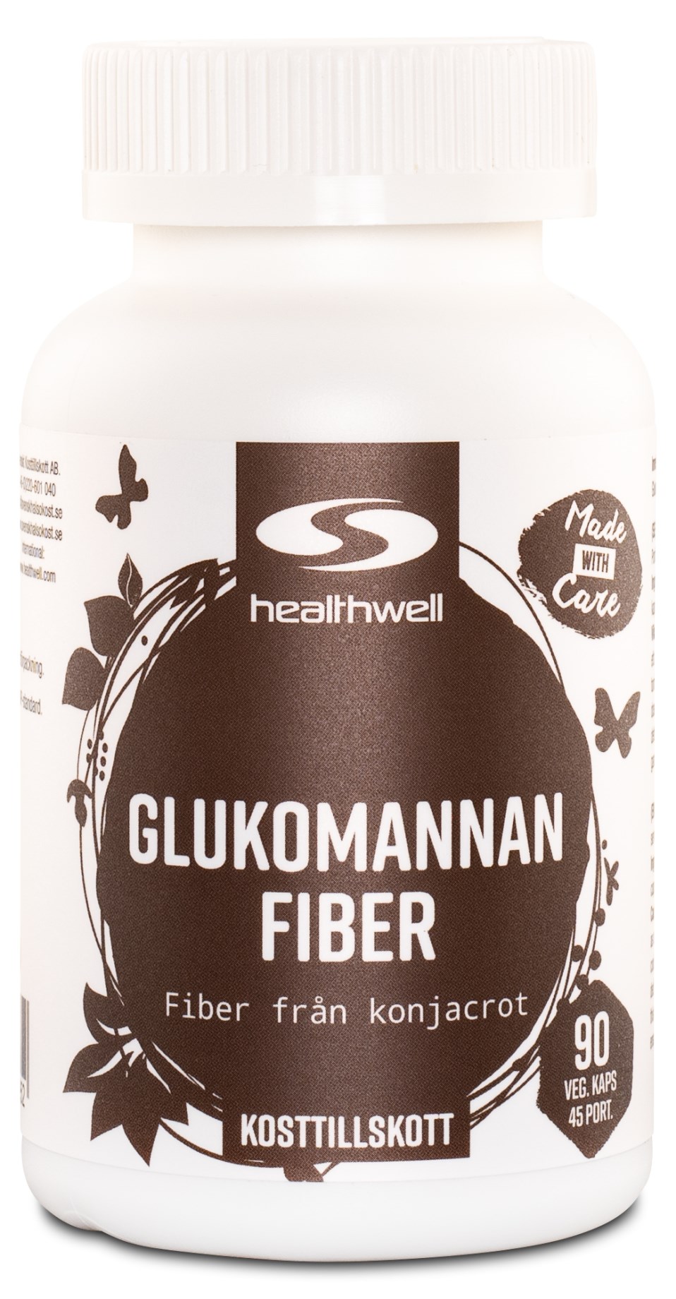 Köp Glukomannan Fiber hos Svenskt Kosttillskott