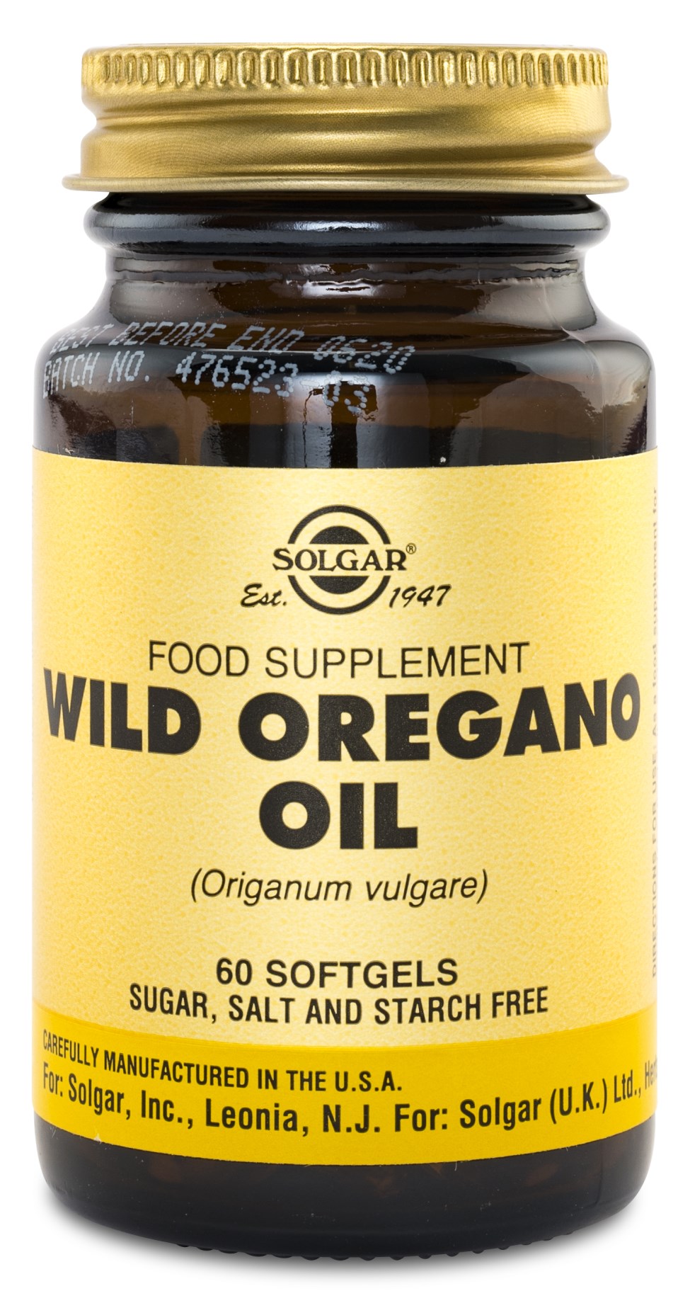 Köp Solgar Wild Oregano Oil hos Svenskt Kosttillskott. Snabbt & fraktfritt!