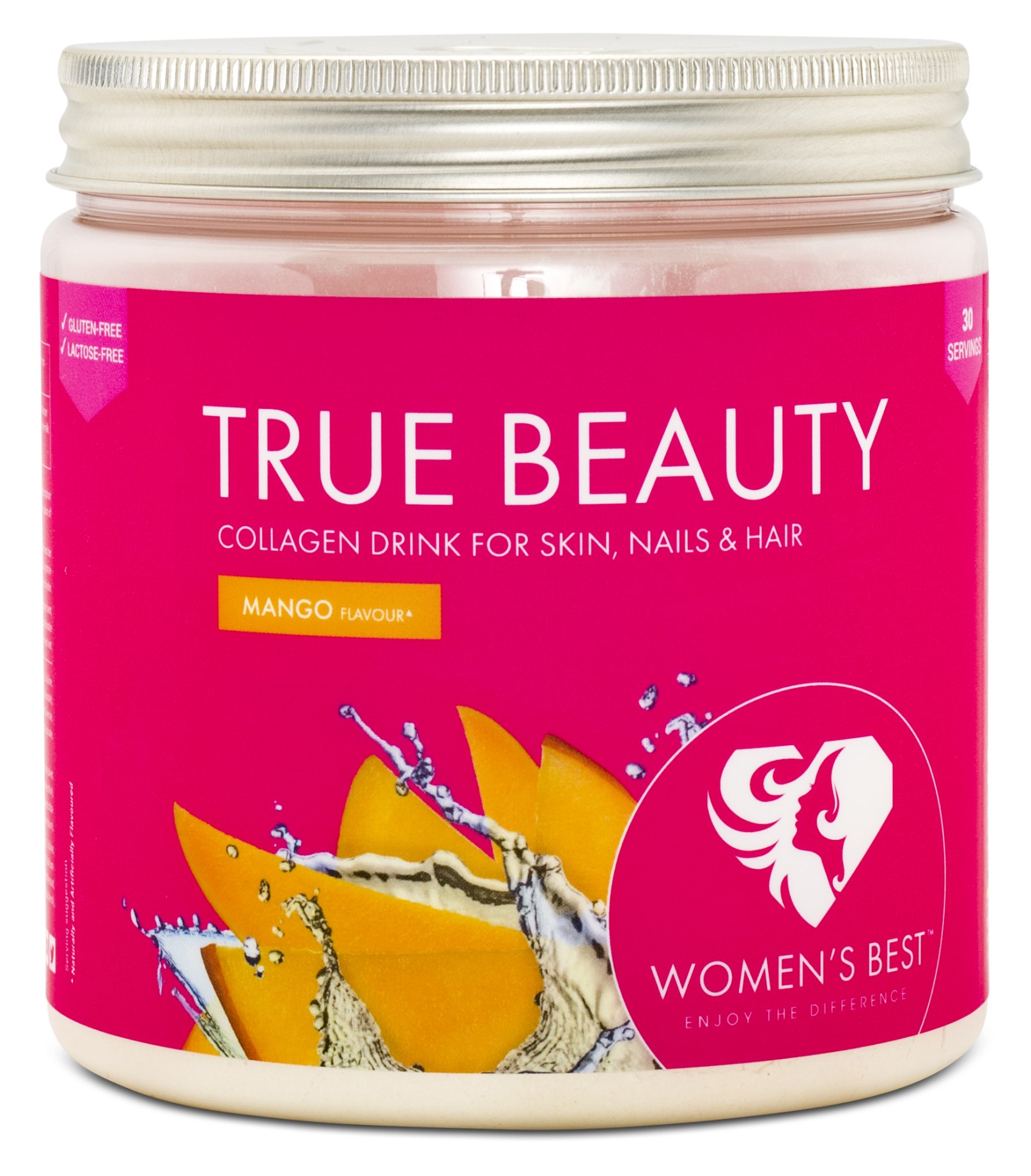 Women's Best True Beauty Collagen Drink | Mango | Svenskt Kosttillskott