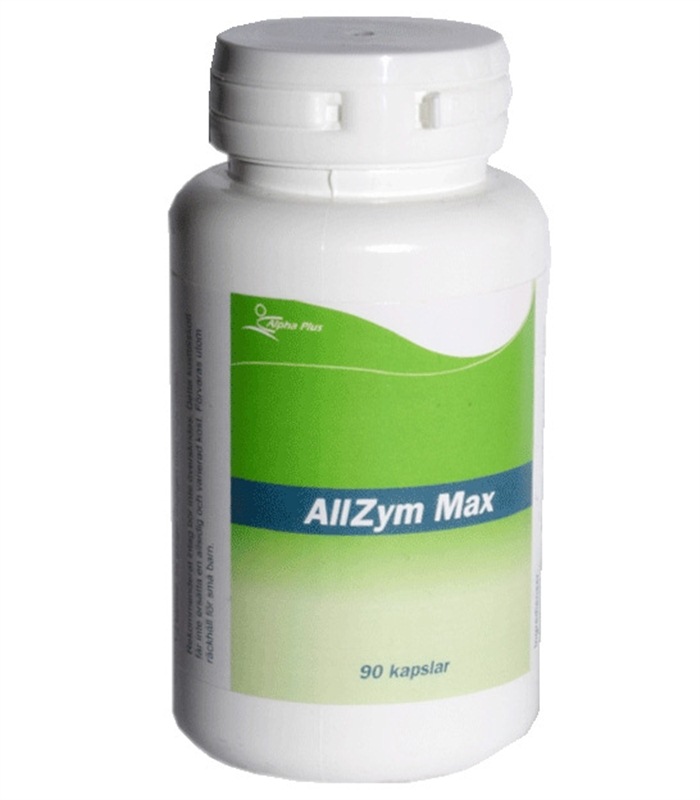 Köp AllZym Max hos Svenskt Kosttillskott. Snabbt & fraktfritt!